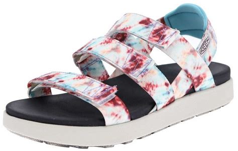 Keen Keen Damen Outdoorsandale Ella Strappy W Andorra Tie Dye Outdoorschuh