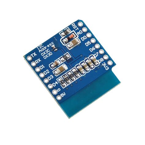 Esp32 Minikit Oled Shield For D1 Mini 0 66 Inch 64x48 Iic I2c