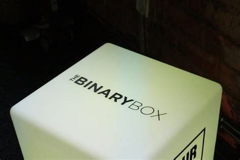 Custom Light Cubes Binary Box Binary Box