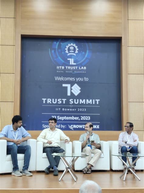 Iitb Trust Lab On Linkedin Iitbombay Trustsummit2023 Trustlab Tech