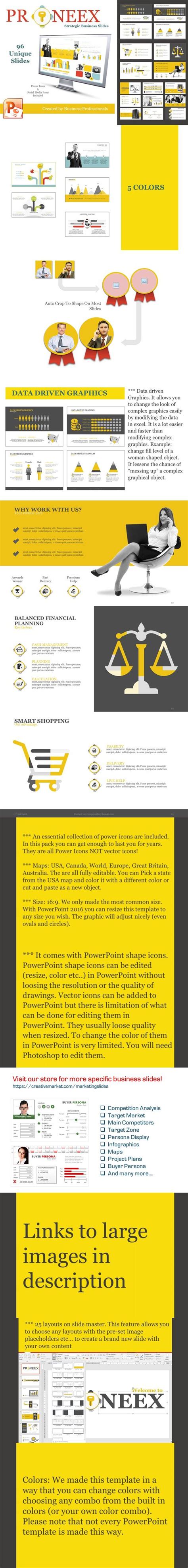 Proneex Data Driven Easy Edit Slides Data Driven Poster Template