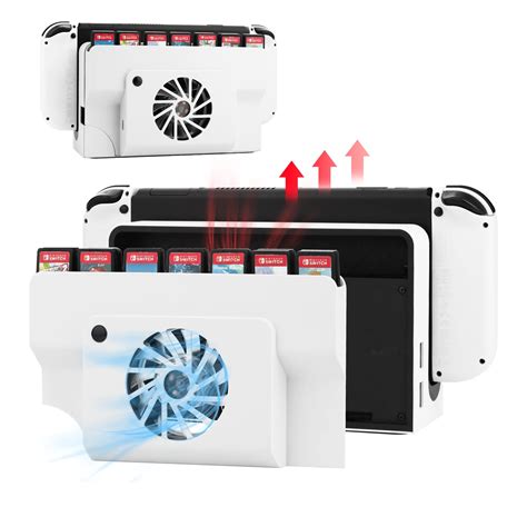 Gldram Cooling Fan For Nintendo Switch Oled Dock Cooler