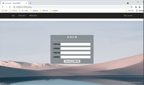 flask bootstrap sklearn从零实现机器学习分类模型的前后端交互网页 三 表单、机器学习模型构建及前后端联动 flask