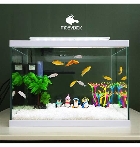 어항 펭귄가족 물고기키우기 가정용 수족관 구피 열대어 어항세트 Mc 36 티몬