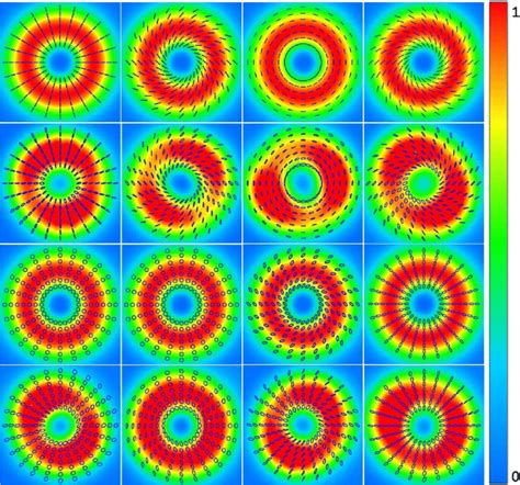 Polarization And Intensity Distribution Of The Theoretical And