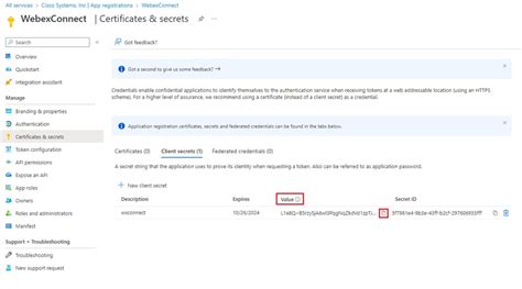 configure webex connect email app with office365 oauth cisco