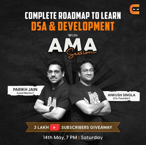 Vir Garg On Linkedin Hi Connections Coding Ninjas Is Celebrating Founders Day And Conducting