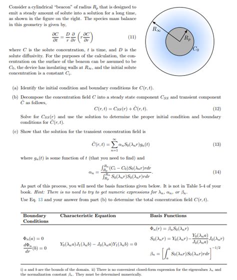 Solved Consider A Cylindrical Beacon Of Radius Rp ﻿that Is