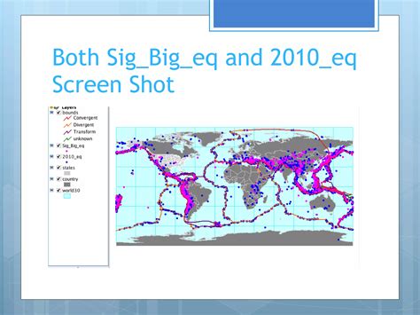 Earthquake Data In The Earth Toolbox Ppt
