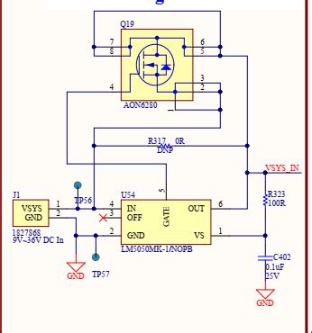 LM In OUT Pin Reverse Voltage Appears On IC LM Power Management Forum Power