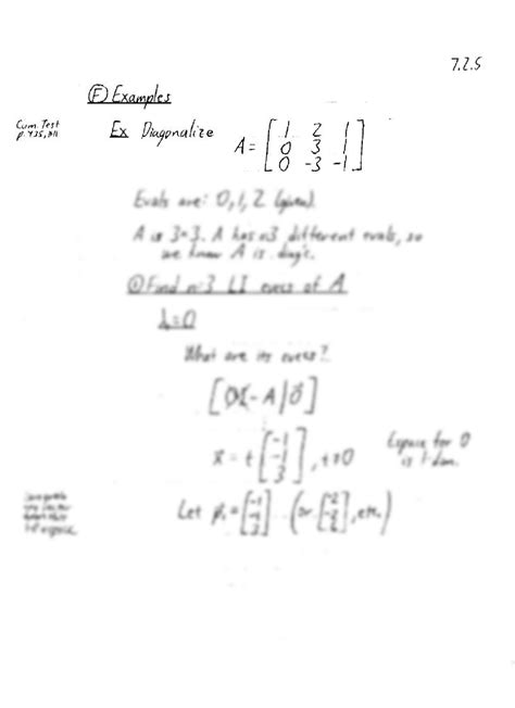 Solution Linear Algebra Chapter Eigenvalues And Eigenvectors