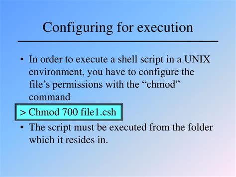 Ppt Unix Shell Scripting Powerpoint Presentation Free Download Id