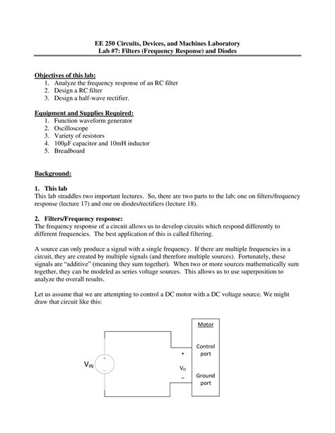 Objectives Of This Lab 1 Analyze The Frequency Chegg Com