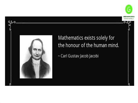 Mithun M Udyawar On Linkedin Inspiring Quotes By Mathematician Carl Gustov Jacob Jacobi…