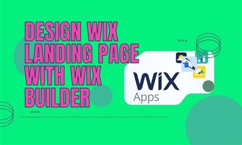 i will do design wix landing page with wix builder landing page wix