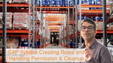 How To Create Sap Sybase Roles And Handle Permission And Cleanup Youtube