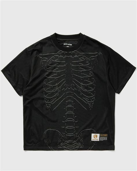 fucking awesome skeleton mesh tee black mens shortsleeves fucking