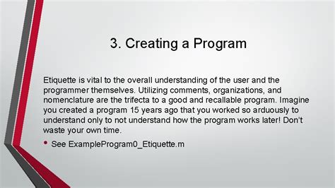 Matlab Fundamentals Michael Tanguay Objectives Learn The Importance