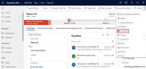 Check In And Check Out Tracking Microsoft Dynamics 365 Crm Tips And Tricks