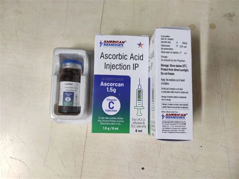 Ascorbic Acid Injection Ip At ₹ 70 Box Ascorbic Acid Injection In Nagpur Id 2854875116933