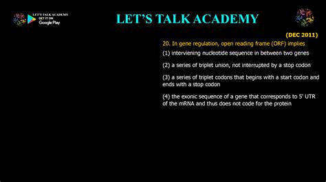 what is an open reading frame orf definition and role in gene
