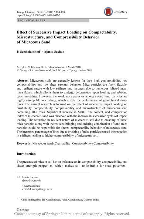 Effect Of Successive Impact Loading On Compactability Microstructure