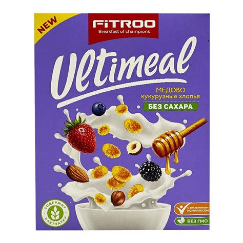 Готовые завтраки, каши, мюсли Fitroo - купить в Москве - Мегамаркет