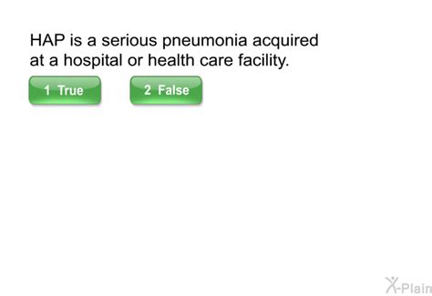 Hospital Acquired Pneumonia Hap