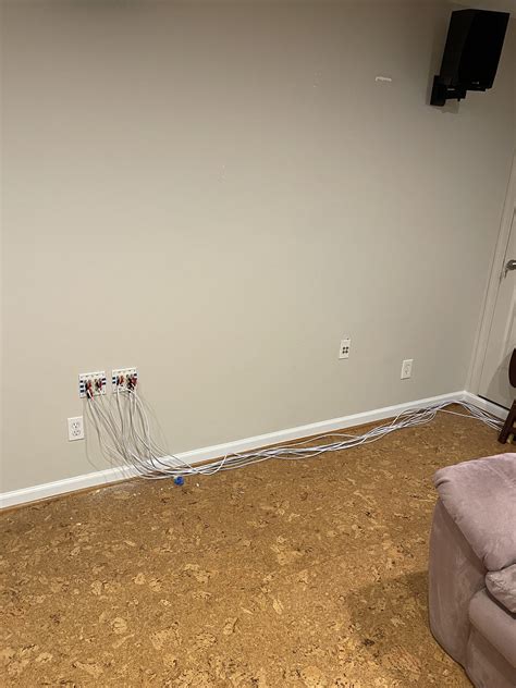 Suggestions To Hide Speaker Wires R Hometheater