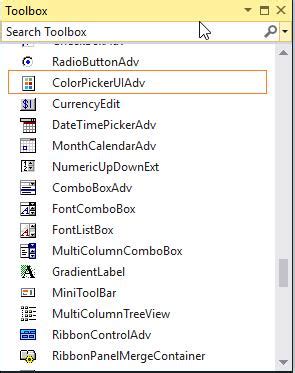 Getting Started With Windows Forms Color Picker Syncfusion