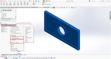 [tips And Tricks] KhẢo SÁt Ứng XỬ CỦa Chi TiẾt ĐƠn GiẢn BẰng Solidworks Static Simulation Sspace