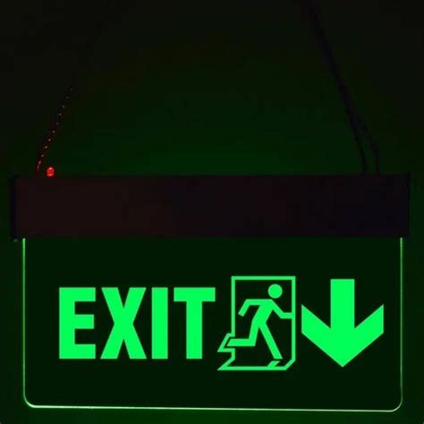 Green Exit Led Light At Rs In New Delhi ID