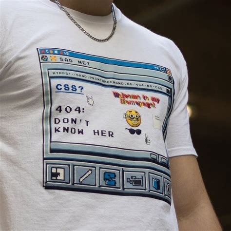 90s Retro Internet Browser T Shirt Funny Css And Web Developer Tee Vintage Windows Inspired Design