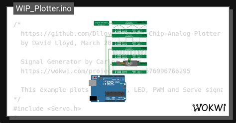 WIP Plotter Ino Wokwi ESP32 STM32 Arduino Simulator