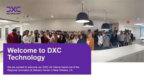 Dxc Technology Americas On Linkedin Wearedxc Internships 12 Comments