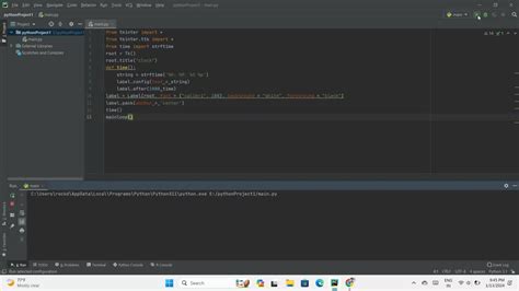 Gurajada Sai Dinesh On Linkedin Digital Clock Task Using Python At