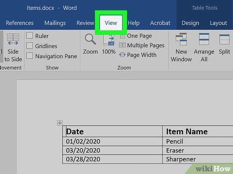 Simple Ways To Copy A Table From Word 13 Steps With Pictures