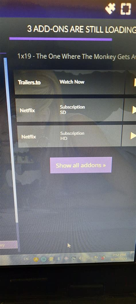 addons not showing on my laptop while they appear on my phone i use