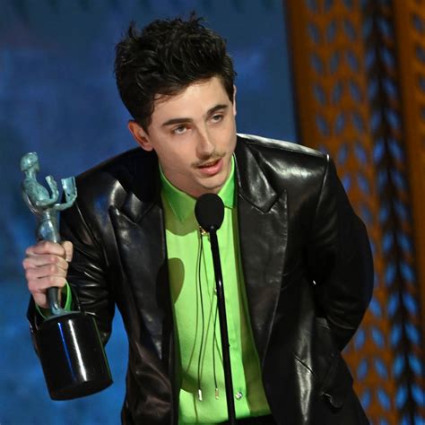 Sag Awards 2025 Timothée Chalamet Wins Best Male Actor