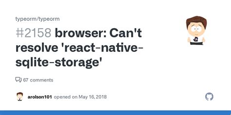 Browser Cant Resolve React Native Sqlite Storage · Issue 2158