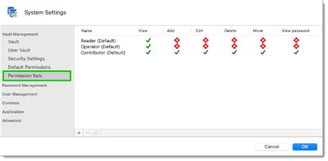 Permission Sets Devolutions Documentation