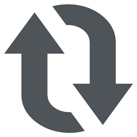 Clockwise Vertical Arrows Vector SVG Icon SVG Repo
