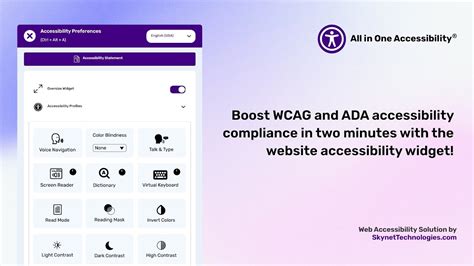 boost wcag and ada accessibility compliance in two minutes with the website accessibility widget
