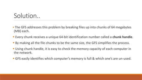 Gfs And Hdfs Introduction Pptx Operating Systems Computer Software