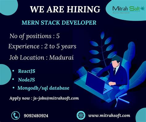 Shenbaga Kannan On Linkedin Mern Developers Wanted