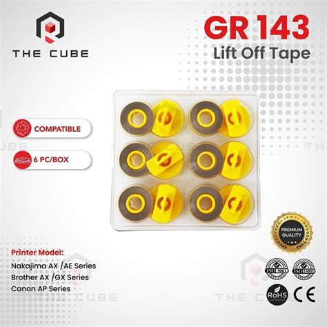 Gr143 Typewriter Lift Off Tape Correction Tape Eraser For Nakajima Brother Canon Typewriter