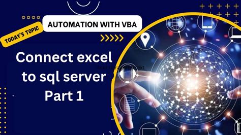 Connect Excel To Sql Server Part 1 Youtube
