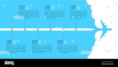 Infographic Template With 6 Options Or Steps Travel Timeline Can Be Used For Workflow Layout