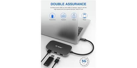 Totu 8 In 1 4k Usb C Hub Docking Station