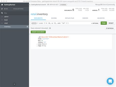 Mongodb 中文文档